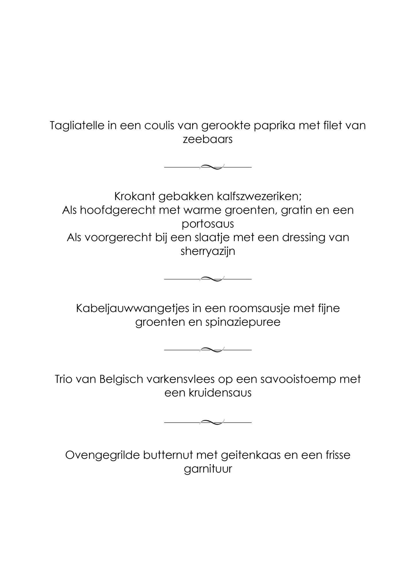 Suggesties - Brasserie de Geus Restaurant Bree